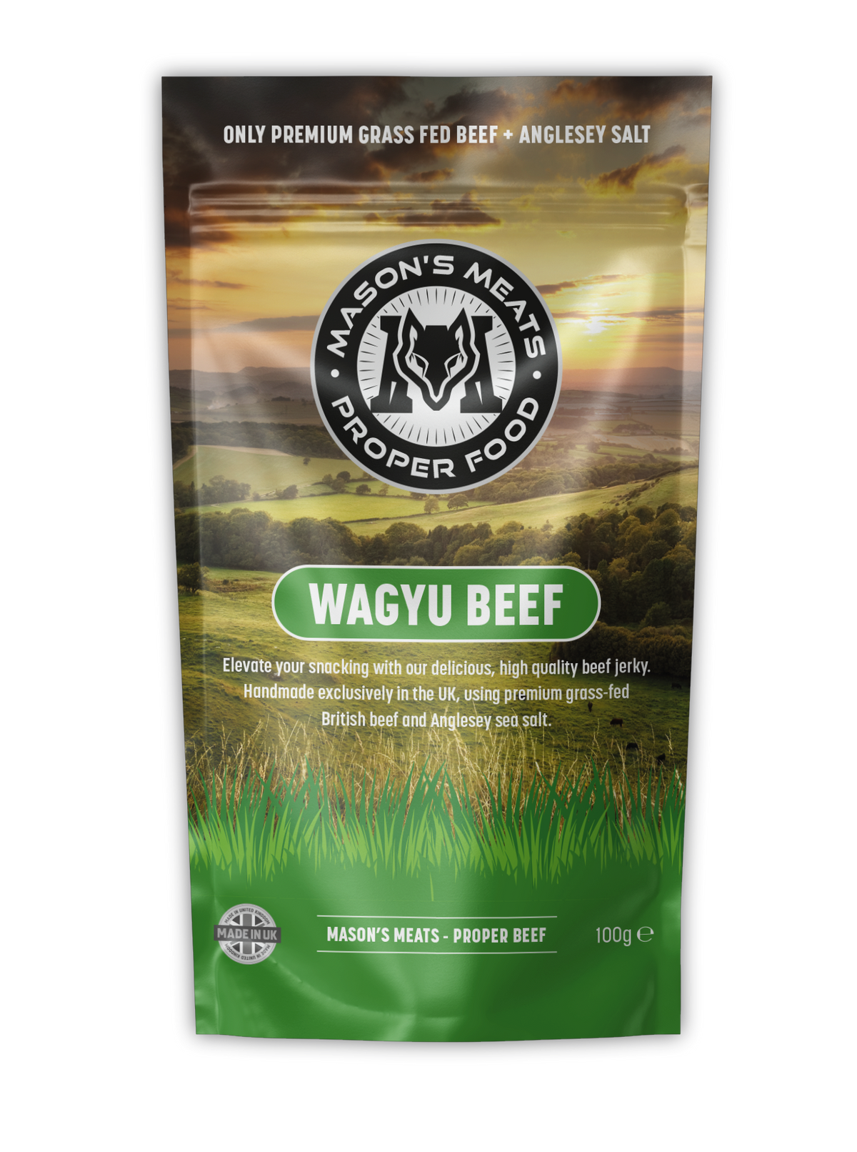 Premium Grass-Fed Beef Jerky – Mason's Meats - Proper Food