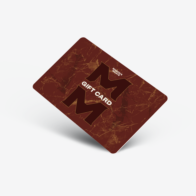 Mason's Meats Gift Card – Mason's Meats - Proper Food