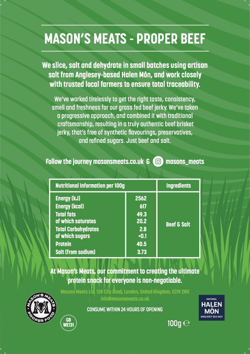 MASON´S MEATS - PROPER FOOD – Mason's Meats - Proper Food